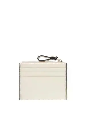 Valentino Garavani Rockstud Card Holder - Neutrals