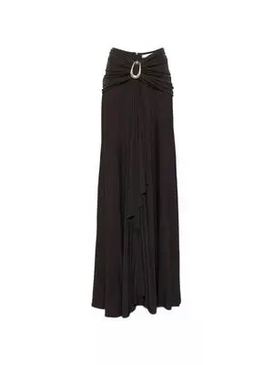 Christopher Esber Draped Maxi Skirt - Brown