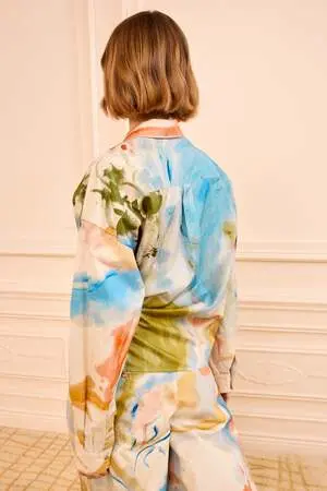 Ulla Johnson Artist Cotton Button-up Blouse