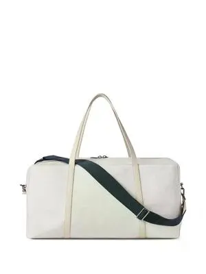 Brunello Cucinelli Canvas Logo Bag - Neutrals