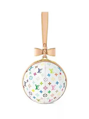 LOUIS VUITTON X Takashi Murakami Koro Koro Clutch - White