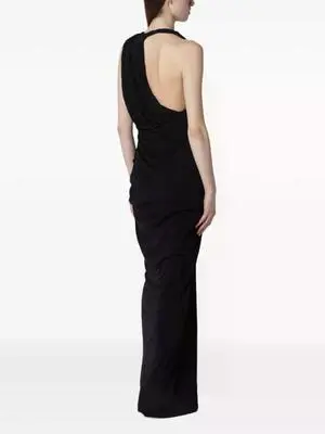 ENTIRE STUDIOS Oaklyn Draped Halterneck Dress