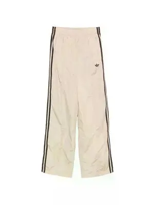 Adidas Stripe-detail Track Pants - Neutrals