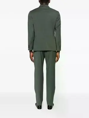 MANUEL RITZ Double-breasted Blazer - Green