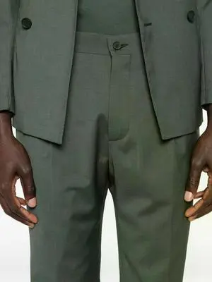 MANUEL RITZ Double-breasted Blazer - Green