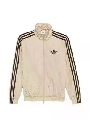 Adidas Logo-embroidered Track Jacket