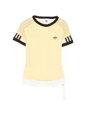 Adidas Stripe Detail T-shirt - Yellow
