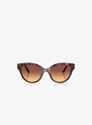 Michael Kors Nagoya Cat Eye Sunglasses Brown