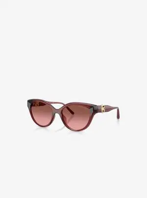 Michael Kors Nagoya Cat Eye Sunglasses - Pink