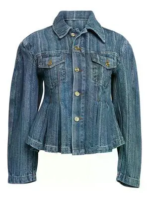 GANNI Flap-pocket Denim Jacket