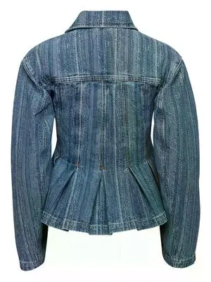 GANNI Flap-pocket Denim Jacket