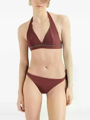 Brunello Cucinelli Monili Embellished Bikini Top