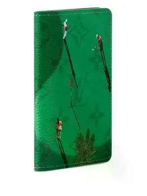 LOUIS VUITTON Pocket Organizer Wallet - Green