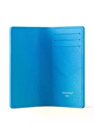 LOUIS VUITTON Monogram Pocket Organizer Wallet - Blue