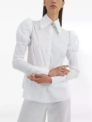 VIOLANTE NESSI Point-collar Shirt