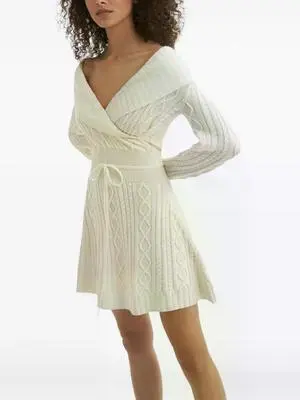 VIOLANTE NESSI Victorie Off-shoulder Mini Dress