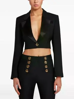 VIOLANTE NESSI Cherubini Cropped Blazer