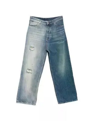 Vetements Distressed Jeans - Blue
