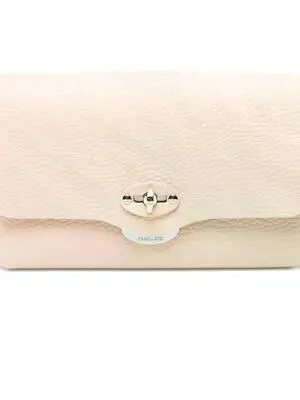 ZANELLATO Lettera Leather Clutch Bag