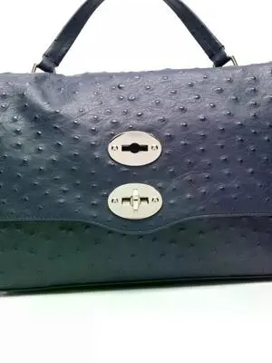 ZANELLATO Studded Top-handle Bag - Blue