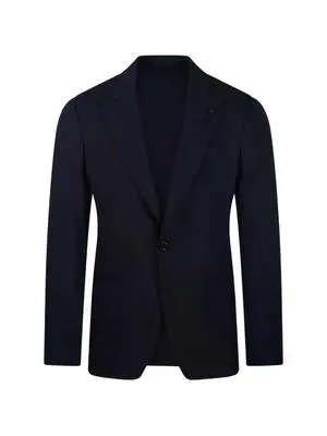 LARDINI Single-breasted Blazer - Blue