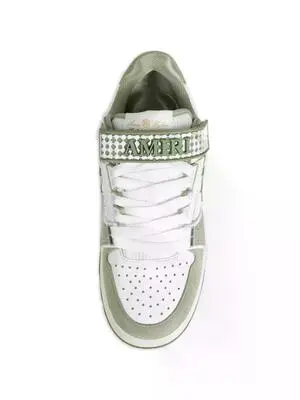 Amiri Ma Skyline Logo Sneakers - Green