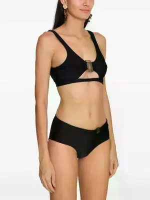 AMIR SLAMA Embellished Tie Bikini