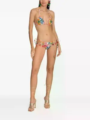 AMIR SLAMA Printed Two-piece Bikini