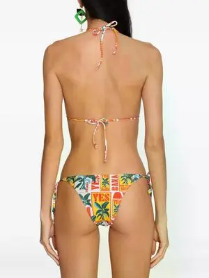 AMIR SLAMA Printed Two-piece Bikini