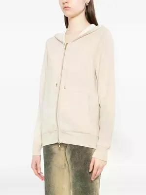 N.peal Doublefaced Knit Zip-up Hoodie