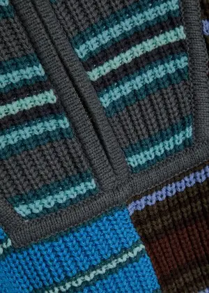 Staud Hampton Striped Cotton-blend Jumper