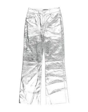Maje Pants Size Cotton, Viscose - Silver