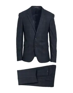 TRUSSARDI Suit Midnight Size Virgin Wool, Polyester, Elastane