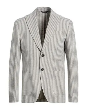 MESSAGERIE Blazer Size Cotton, Linen, Acrylic