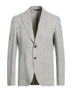 MESSAGERIE Blazer Size Cotton, Linen, Acrylic