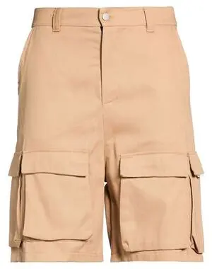 DISCLAIMER Shorts & Bermuda Shorts Camel Size Cotton - Beige