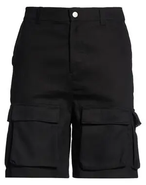 DISCLAIMER Shorts & Bermuda Shorts Camel Size Cotton - Black
