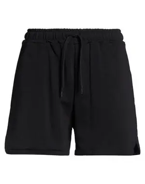 DISCLAIMER Shorts & Bermuda Shorts Size Cotton - Black