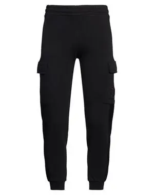 EA7 Pants Size Cotton, Elastane - Black