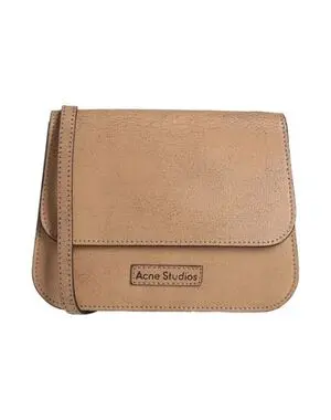Acne Studios Cross-body Bag Light Brown Leather - Beige