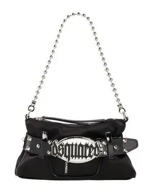 Dsquared2 Handbag Leather, Viscose - Black