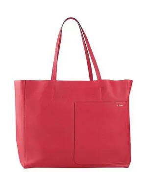 VALEXTRA Handbag Brick Cow Leather - Red