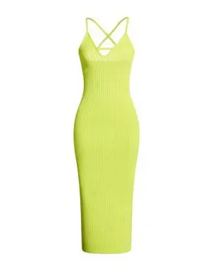 Iceberg Midi Dress Lime Size Viscose, Polyamide - Green