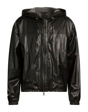 Add Jacket Size Ovine Leather - Black