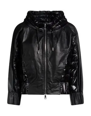 Add Jacket Size Polyamide, Ovine Leather - Black