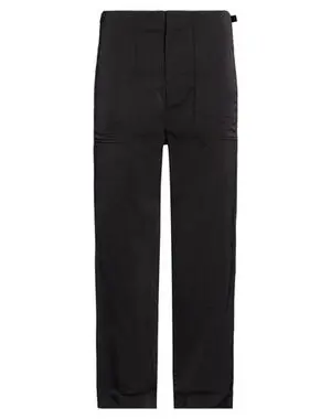 ROBERTO COLLINA Pants Size Polyester, Linen - Black