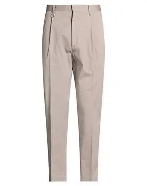 PAOLO PECORA Pantalone Tessuto Pants Midnight Size Cotton, Elastane - Grey
