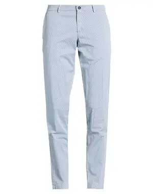 TRUSSARDI Pants Light Size Cotton, Elastane - Blue