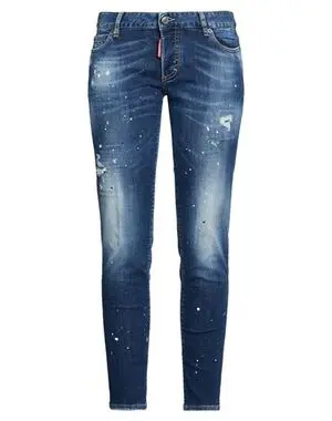 Dsquared2 Jeans Size Cotton, Elastane - Blue