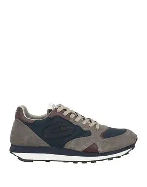 Alberto Guardiani Sneakers Size Leather, Textile Fibers - Navy